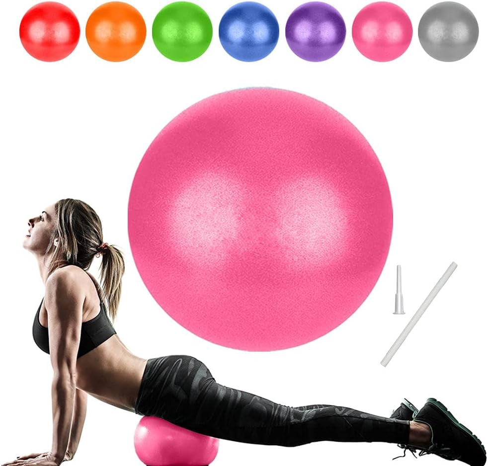 Small Pilates Ball for Therapy Mini Workout Core 9 Inch Small Exercise ...