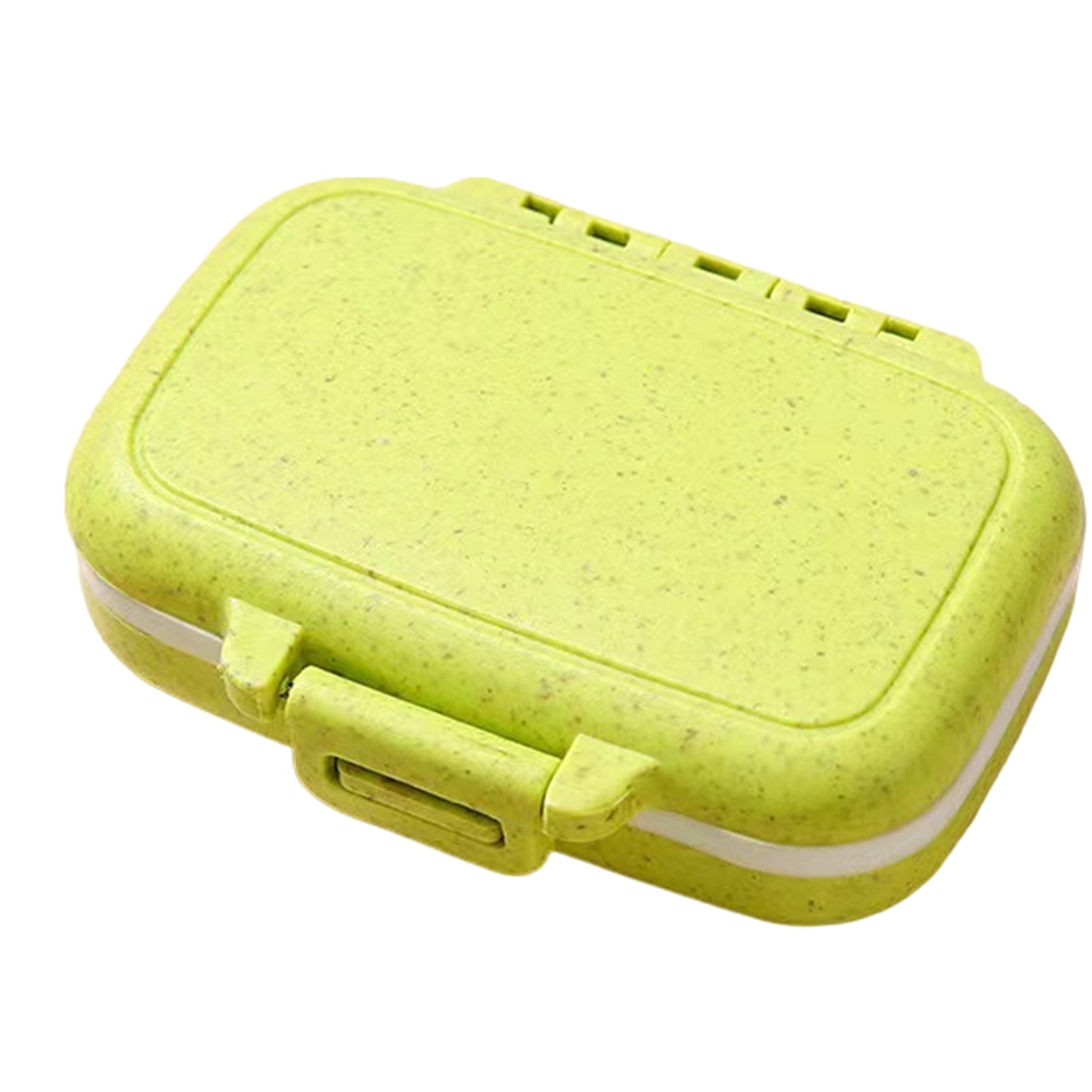 Small Pill Organizer, Pill Dispenser Supplement Holder, 3 Compartments ...