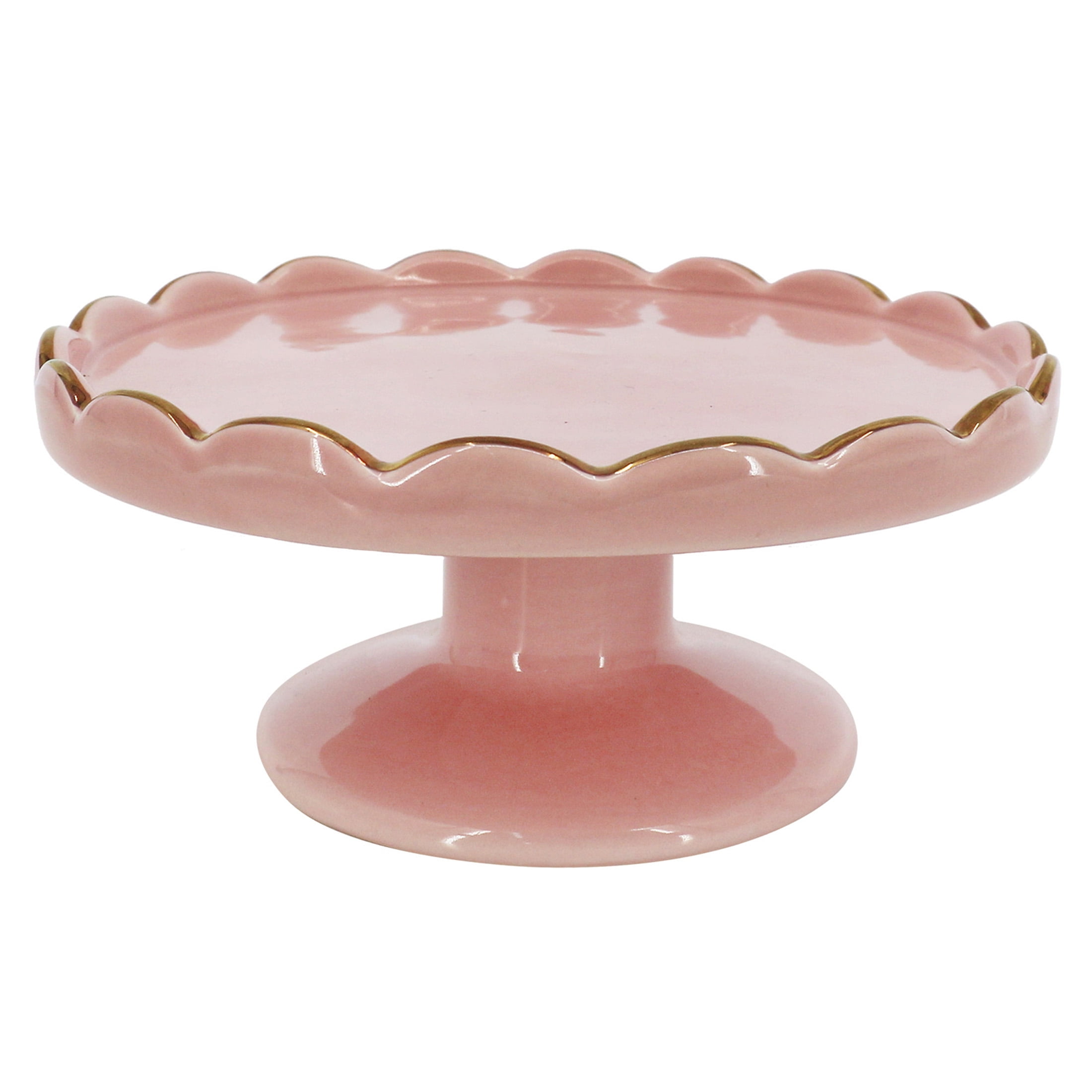Small Pink Ceramic Stand by Ashland®-Spring Home Decor - Walmart.com