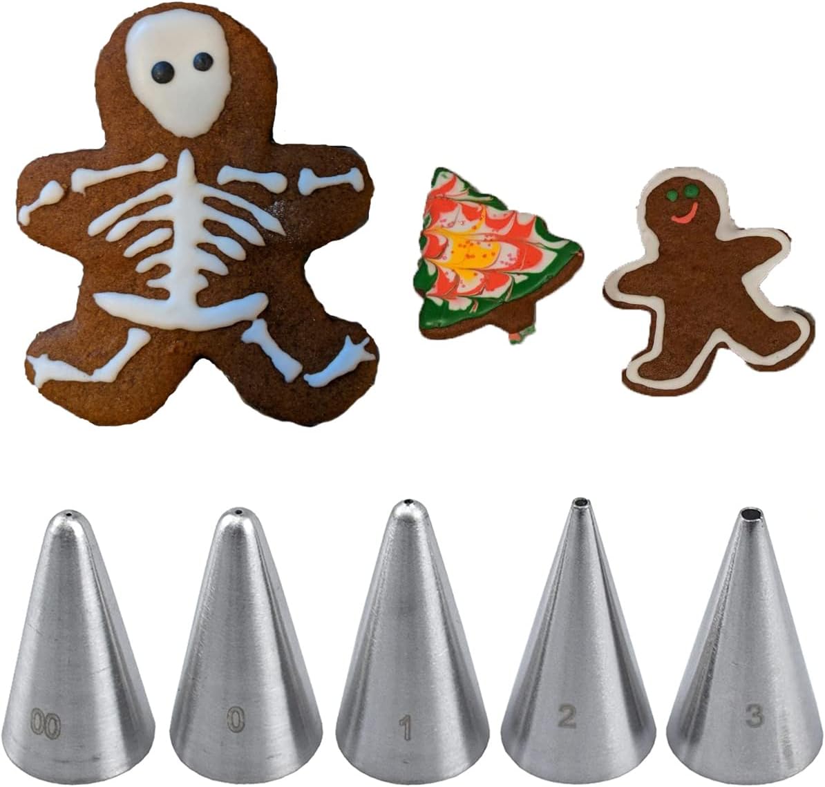 Small Piping Tips for Writing Detail,Icing Tips for Cookie Decorating ...