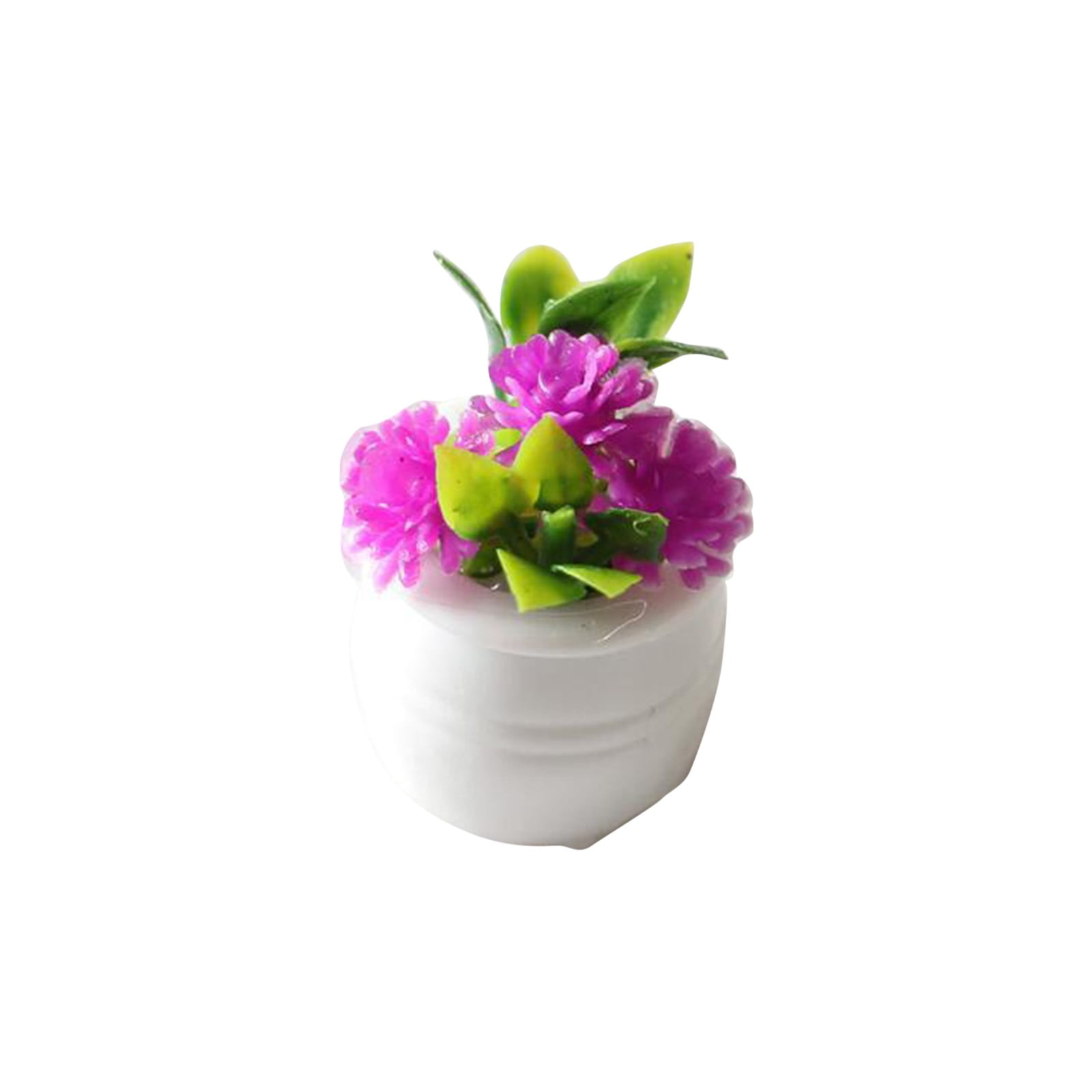 Small Plant, Tyeign Mini Simulation Color Broken Flower Plant Pot with ...