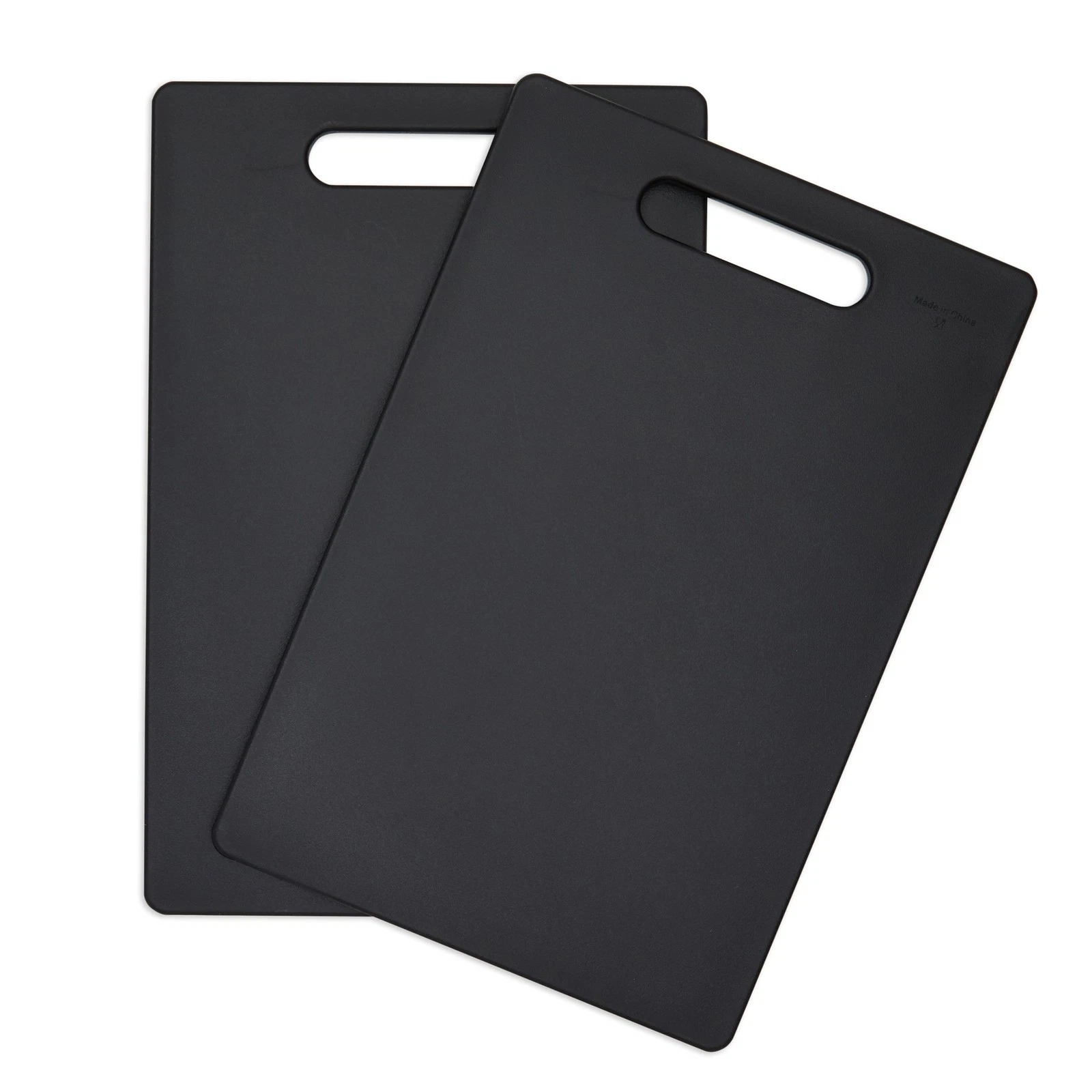 Small Plastic Cutting Boards Set (7.75 x 11.6 In, Black, 2 Pack ...