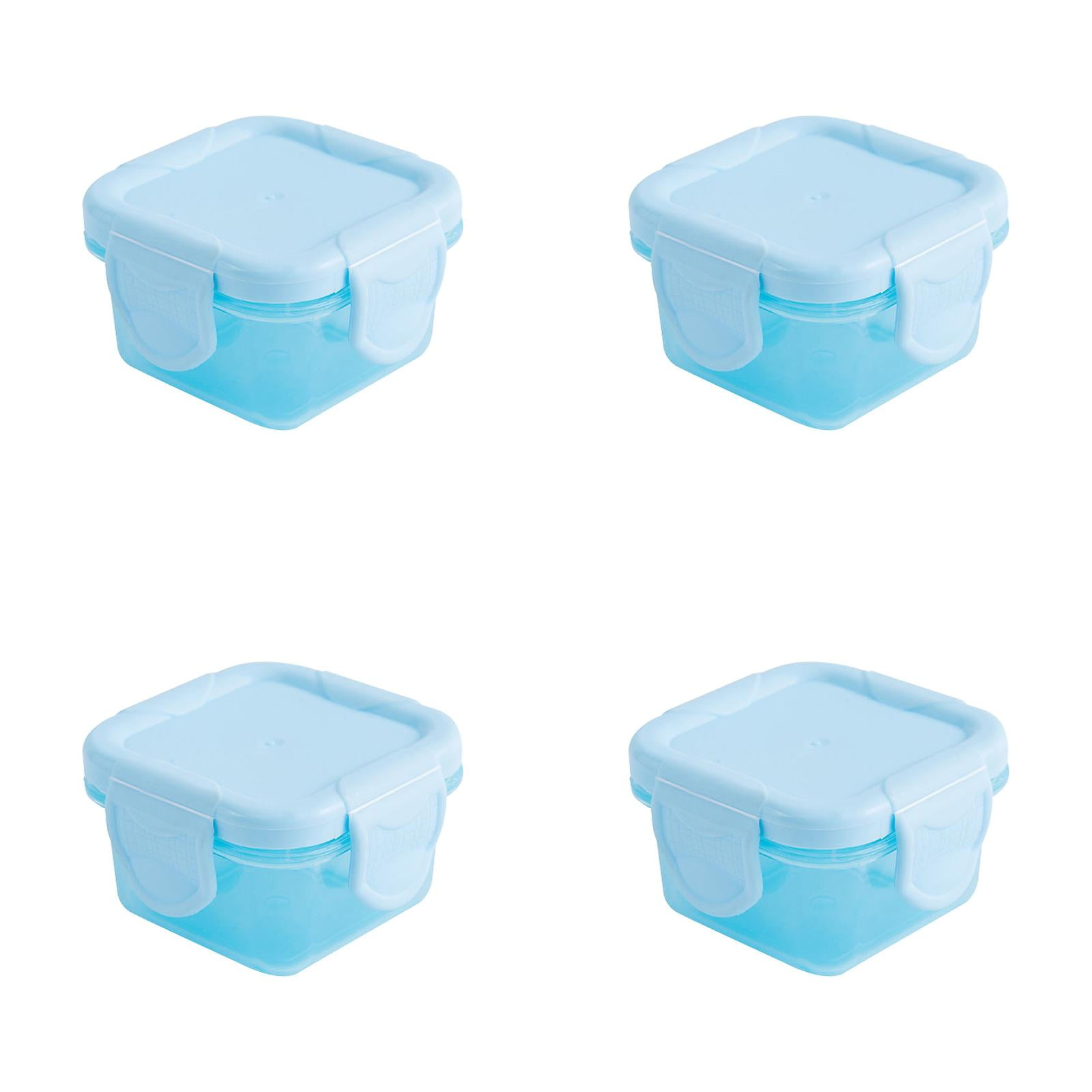 Small Plastic Food Storage Containers with Lids Mini Food Container BPA ...