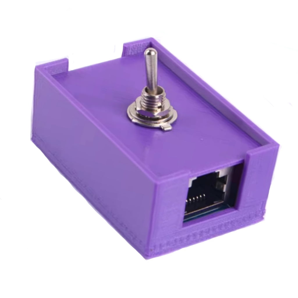 Small Plastic RJ45 LAN CAT5/CAT6 Networking Switches Surges ...