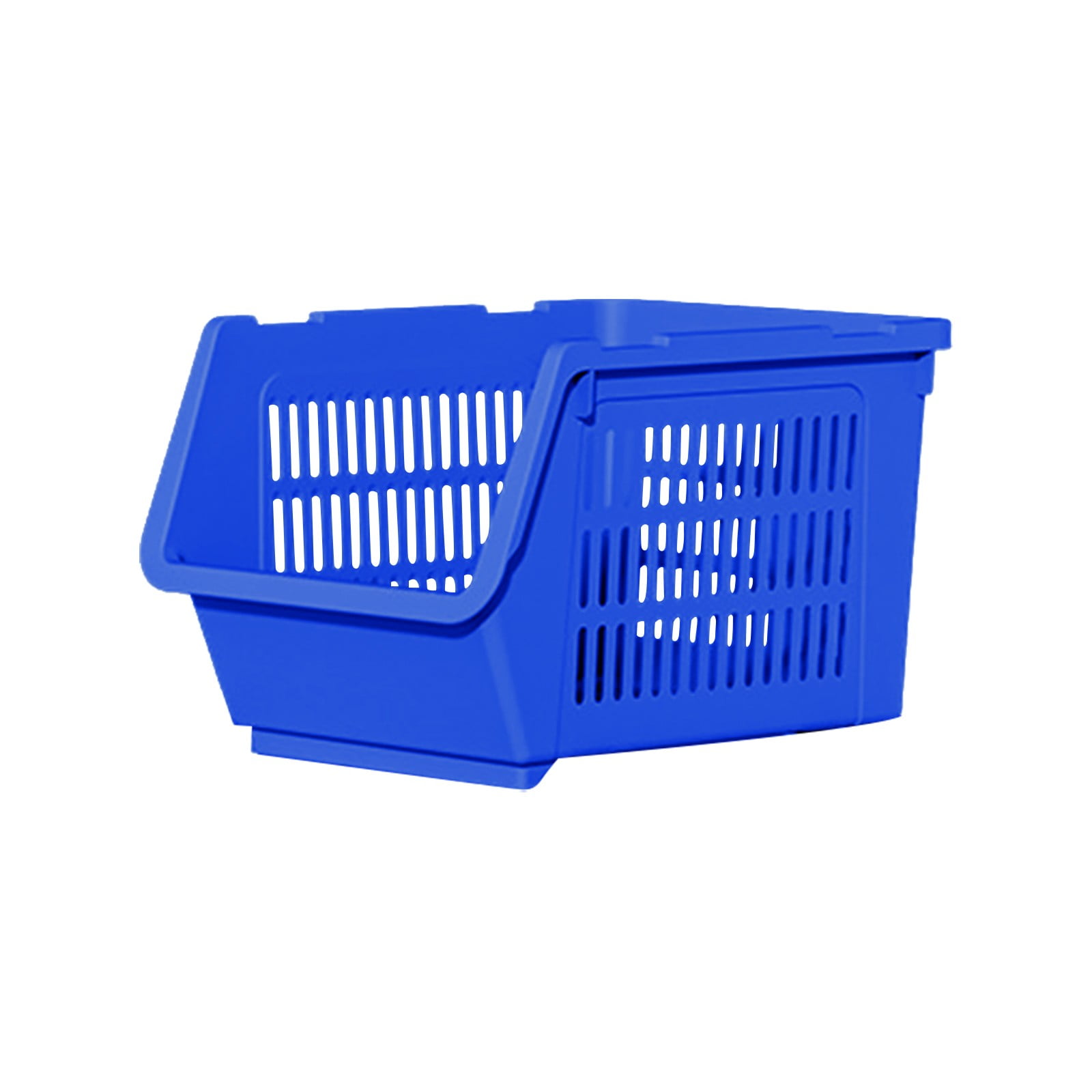 Small Plastic Storage Baskets, Collapsible Crates for Organizing, Space ...