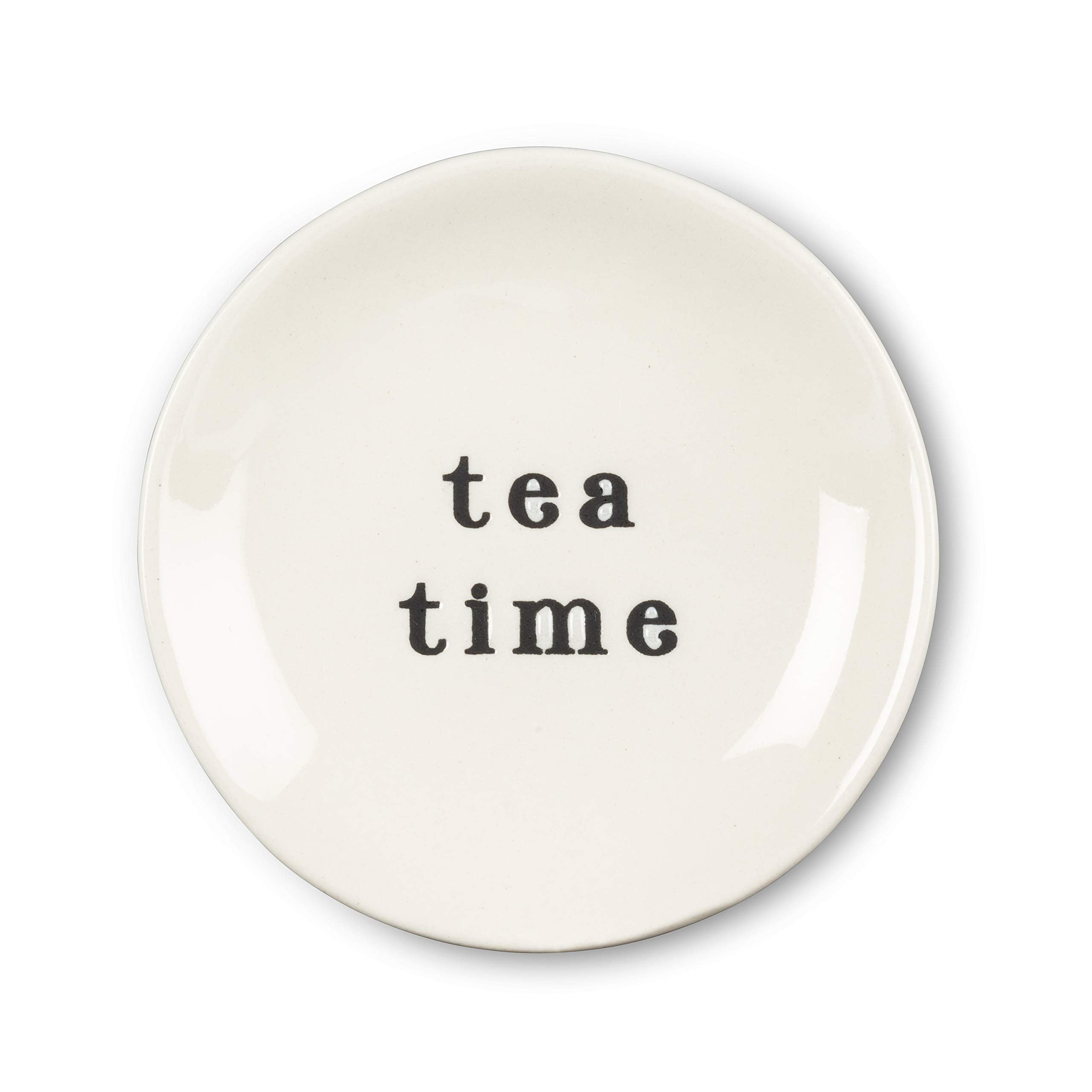 Abbott Collection Home 27-TEATIME-501 Small Plate-Tea Time, Ivory ...