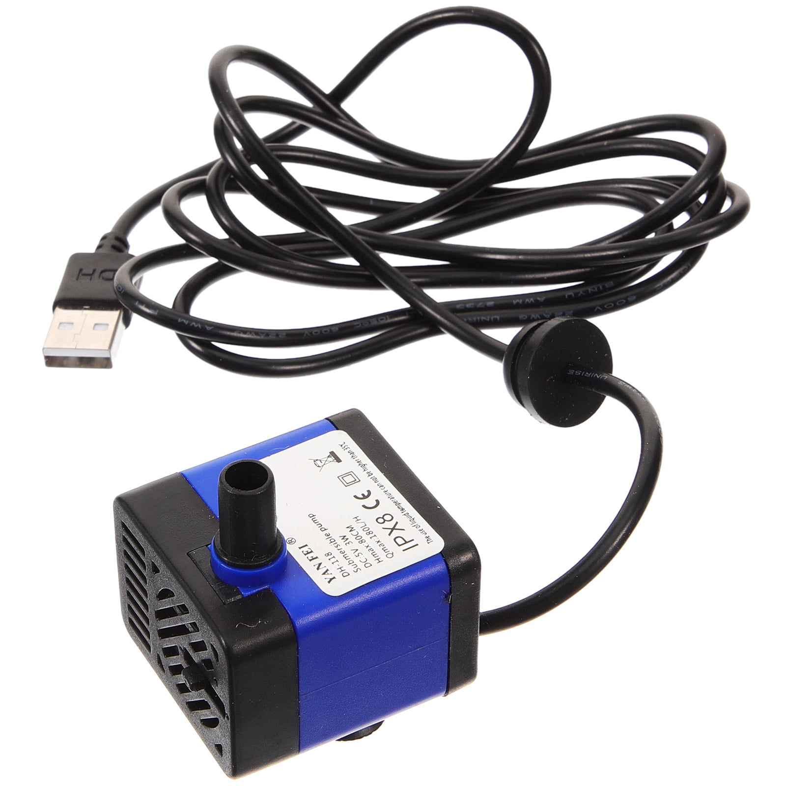 Small Pond Pump and Filter Mini Submersible Pump 4.00X3.80X3.20CM ...