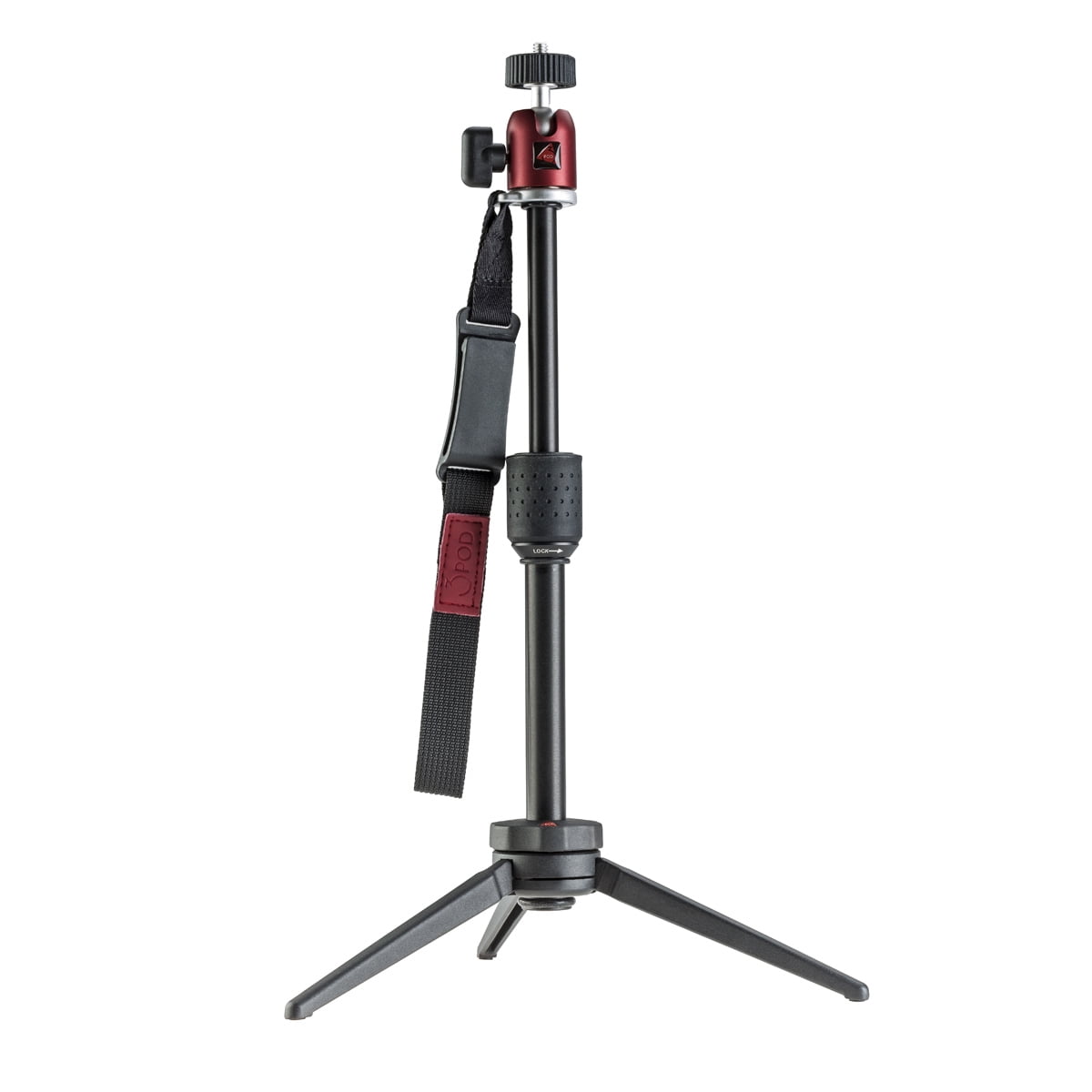 3Pod Small Portable 2-Section Table Top Mini Tripod with Ball Head for ...