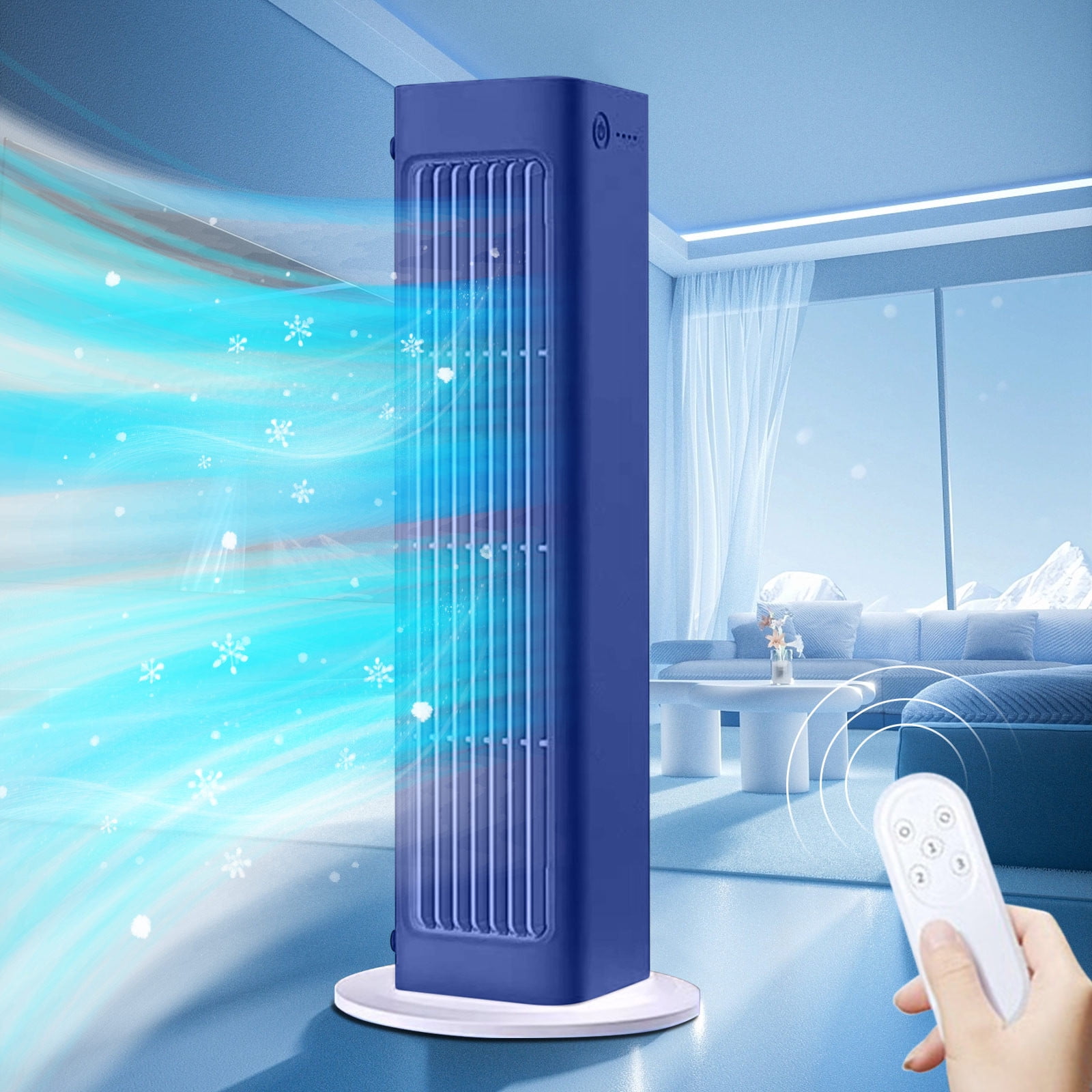 Small Portable Air Conditioners No Windows Needed,2 in 1 Standing ...