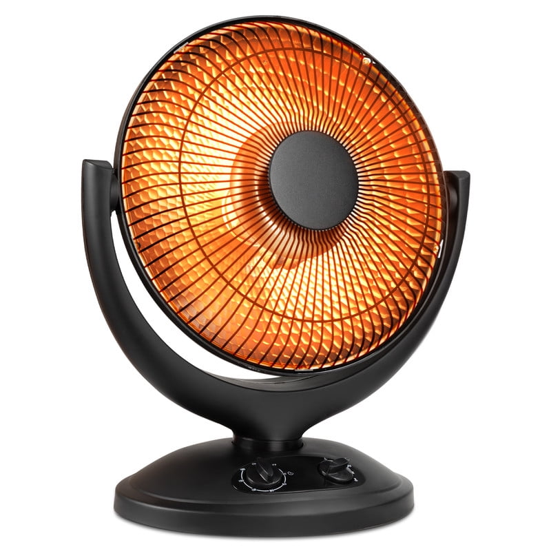 Small Portable Electric Ceramic Heater,Tip Over Protection, Oscillating ...