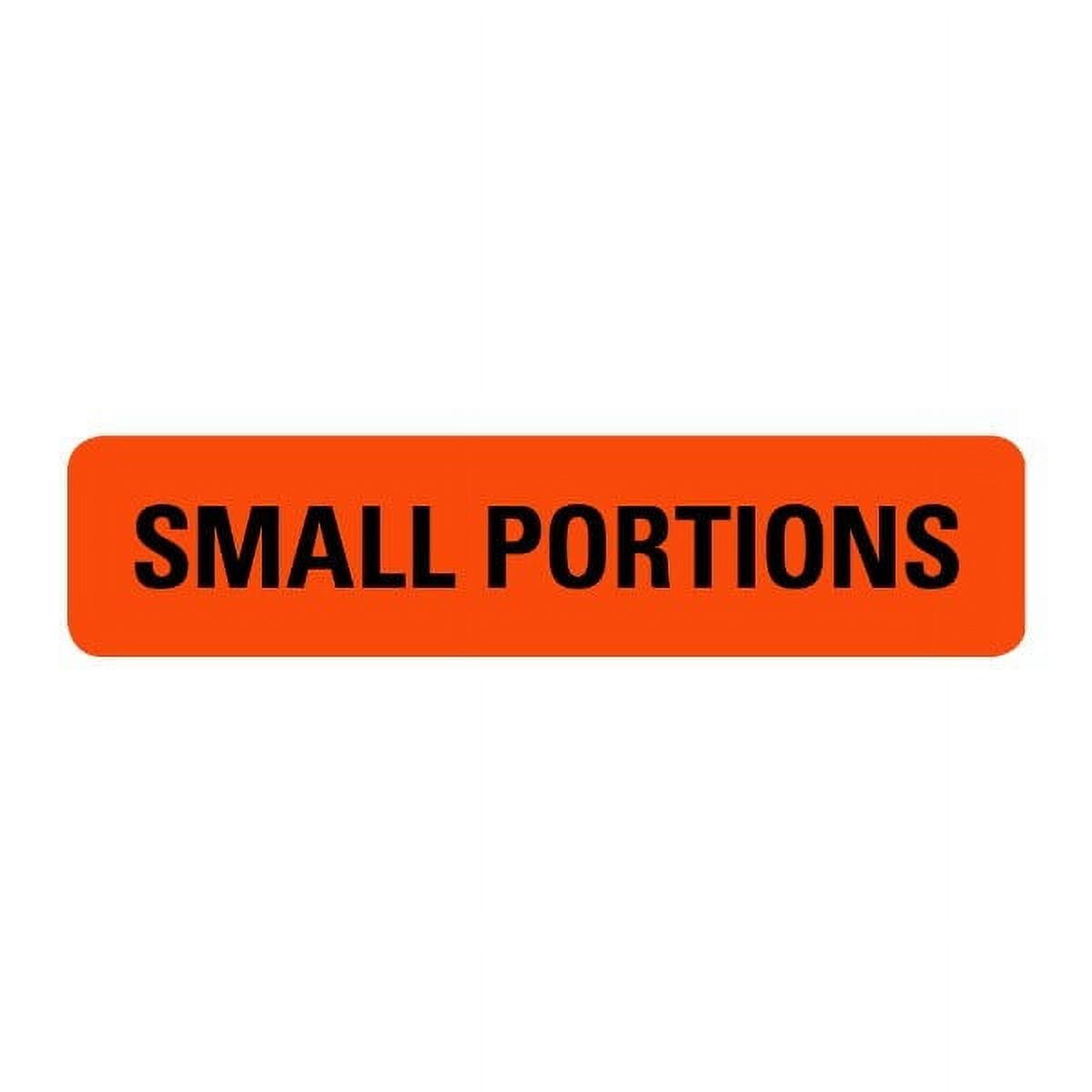 Small Portions Food Labels - Walmart.com