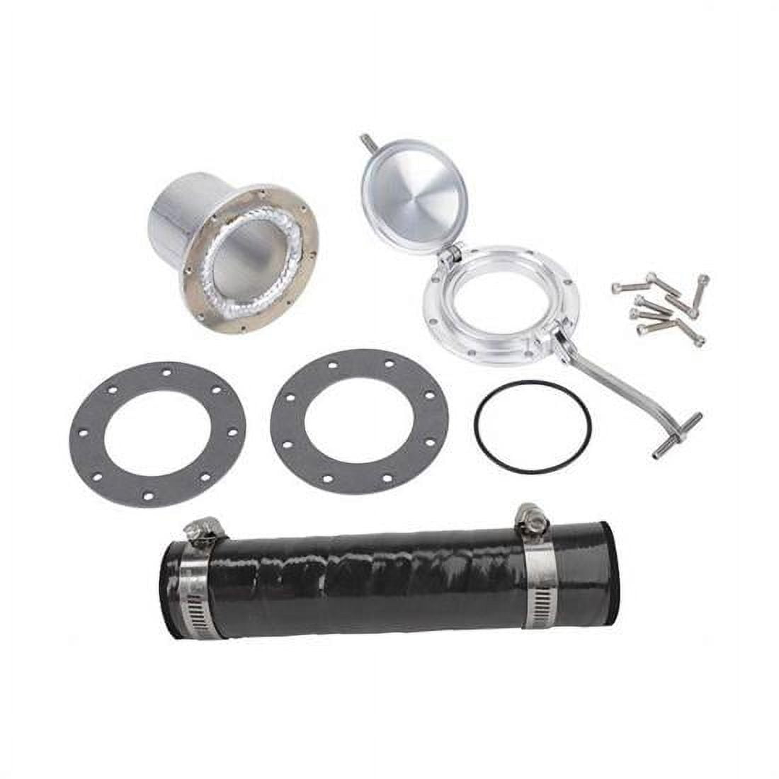 Small Positive Locking Flip-Up Gas Cap, Fender Fuel w/Filler Hose ...