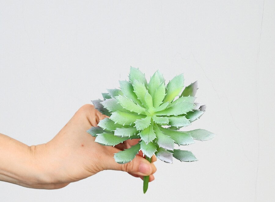 Small Potted Succulent Plants, Mini Artificial Plants for Table Desk ...