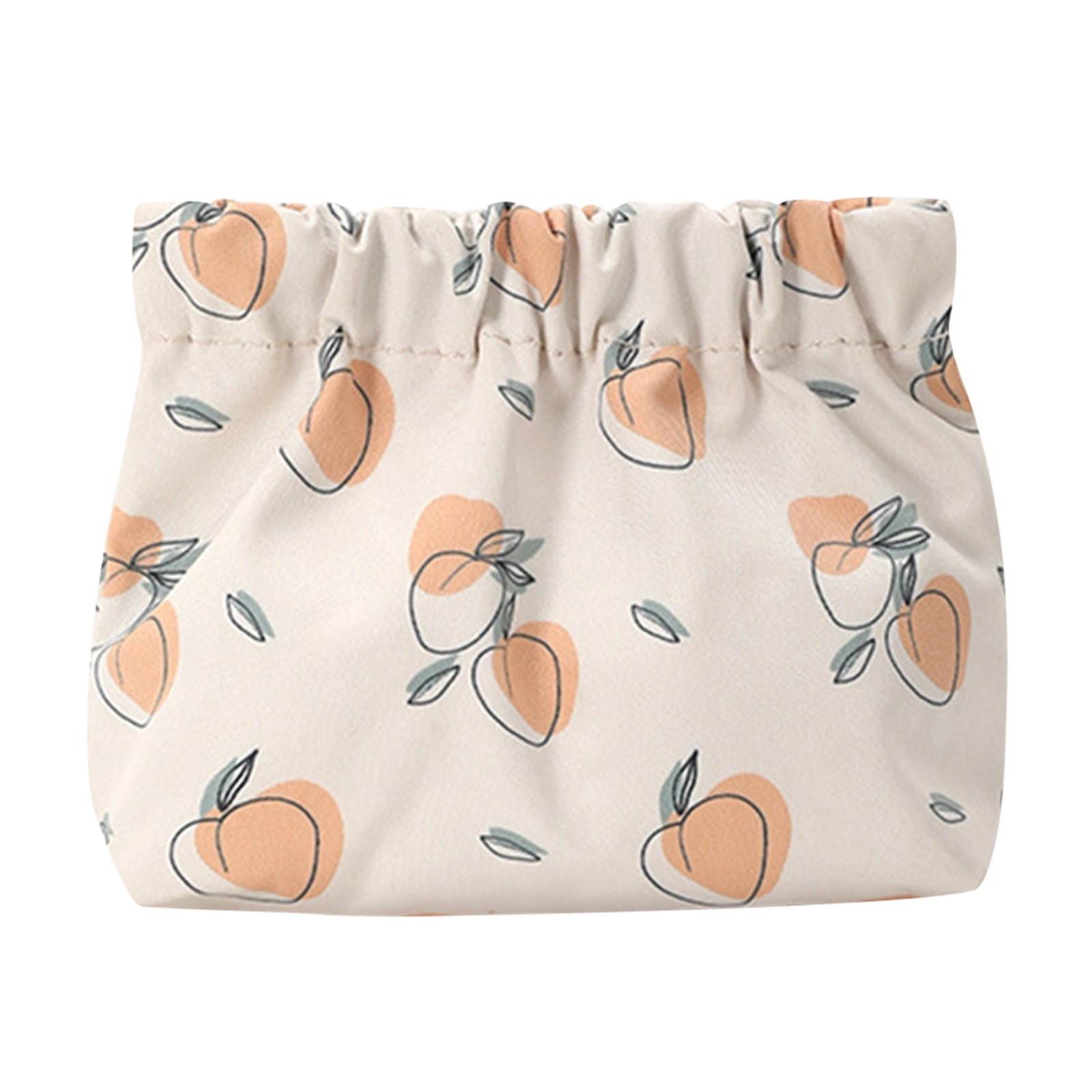 Small Pouches For Purse Portable Mini Makeup Bag No Zipper Self Closing ...