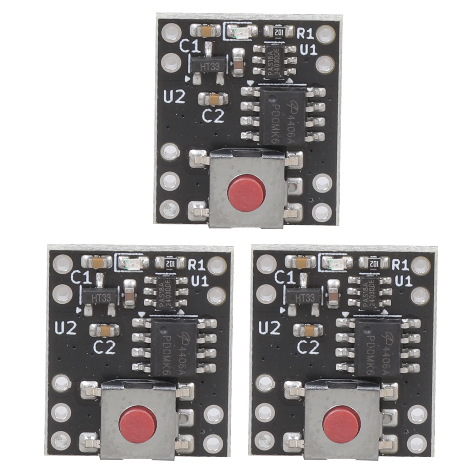 Small Power Switching Module DC3.3V-20V 11A Capacity Button Control ...
