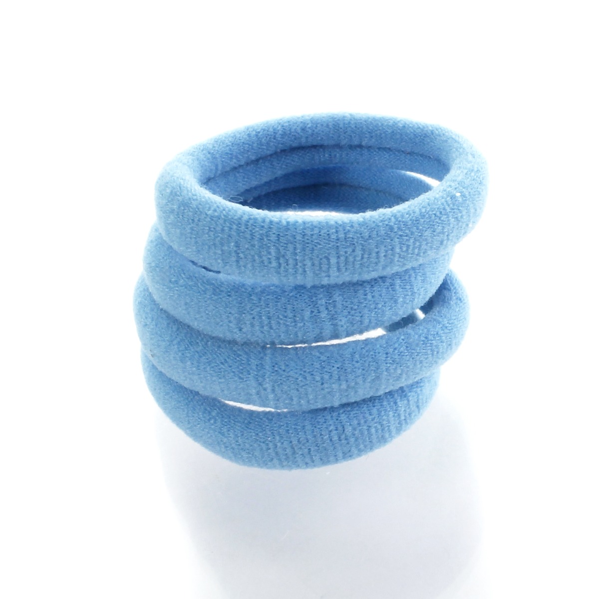 Small Premium Ponytail Hair Bands Dusty Blue 100pcs - Walmart.com