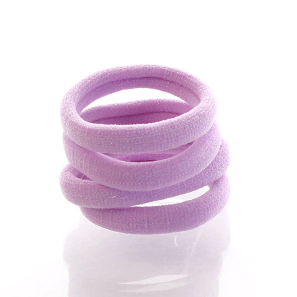 Small Premium Ponytail Hair Bands Lavender 20pcs - Walmart.com