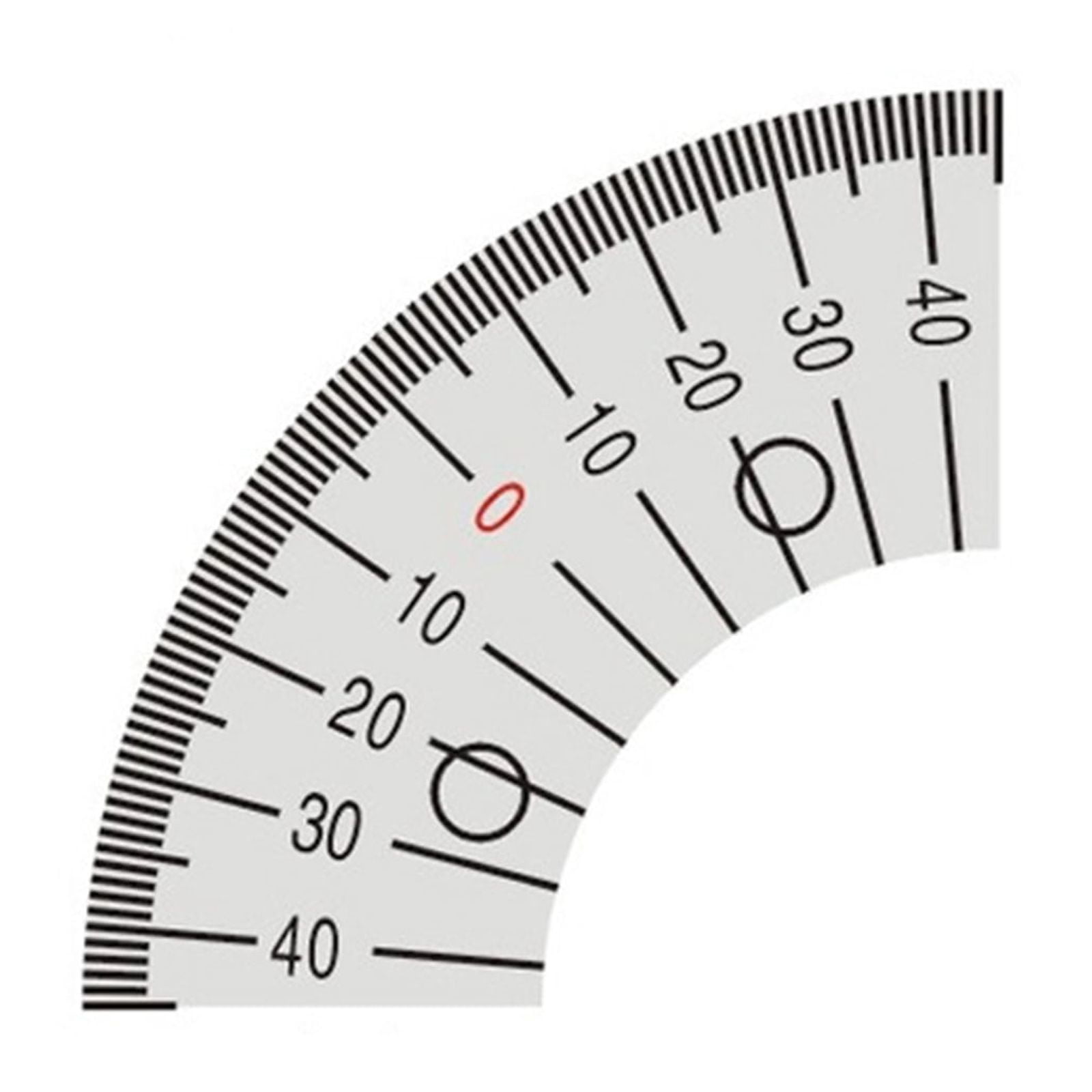Small Protractor Milling Machine Part Angles Plate Scale Ruler 45 ...