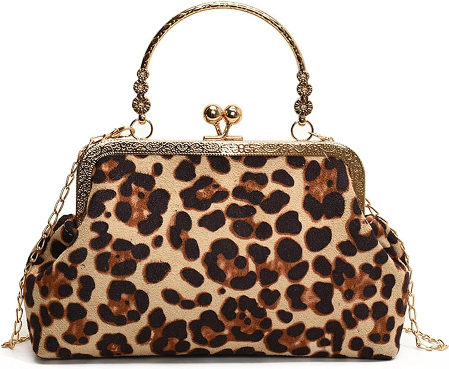Small Purse for Women Formal Evening Bag Leopard Clutch Bag Animal ...
