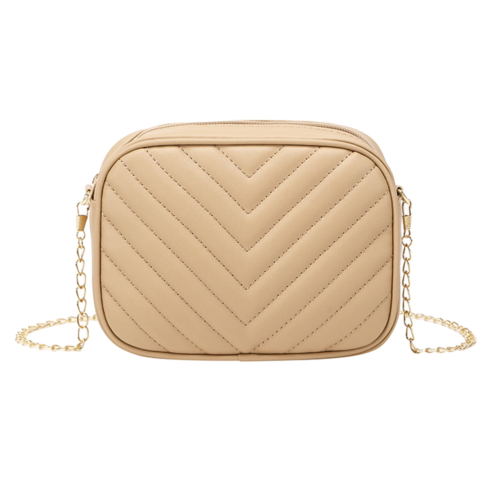 Small Quilted Crossbody Bags for Women Trendy Leather Shoulder Purse ...