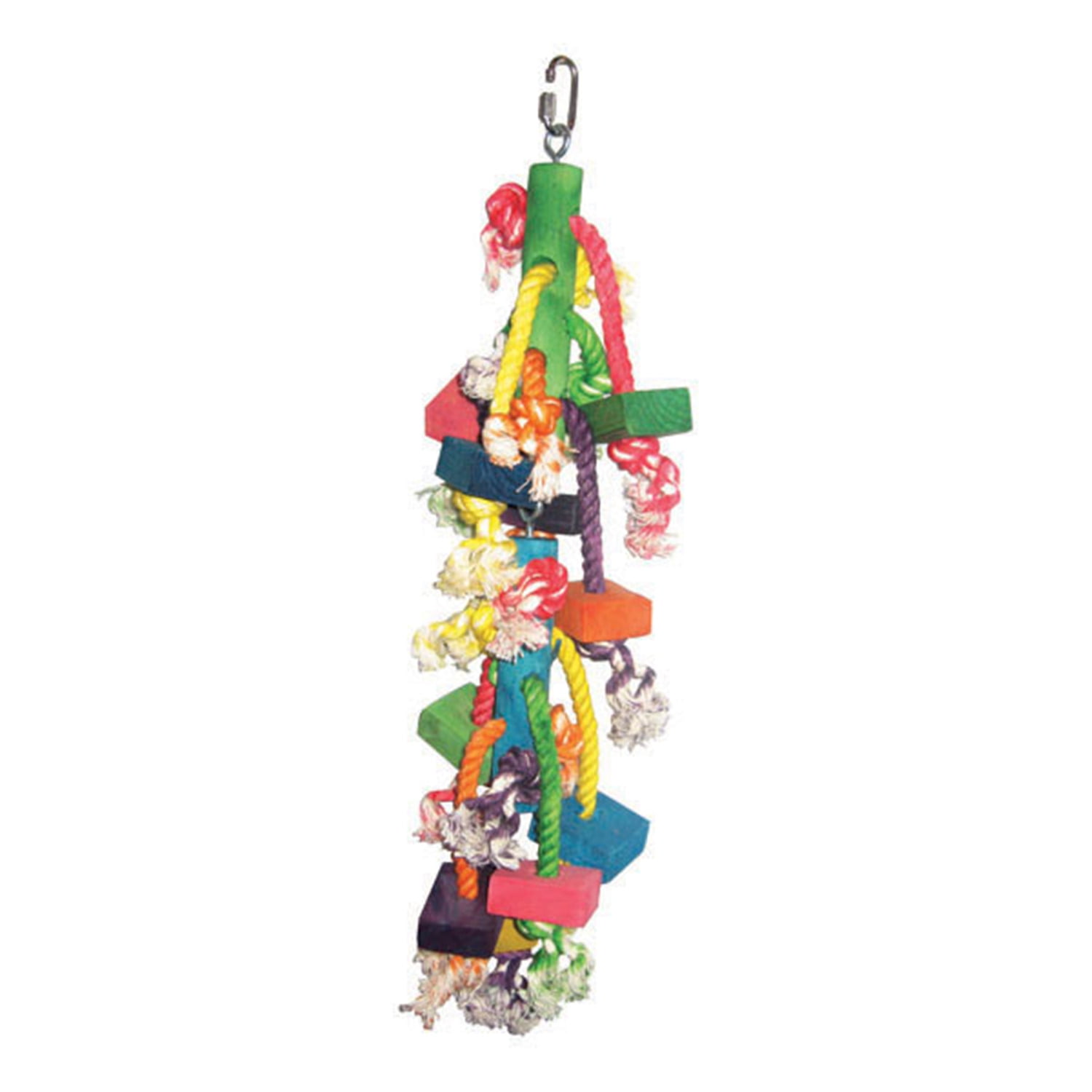 Small Real Wood with Hanging Blocks on Rope HB135 - Walmart.com