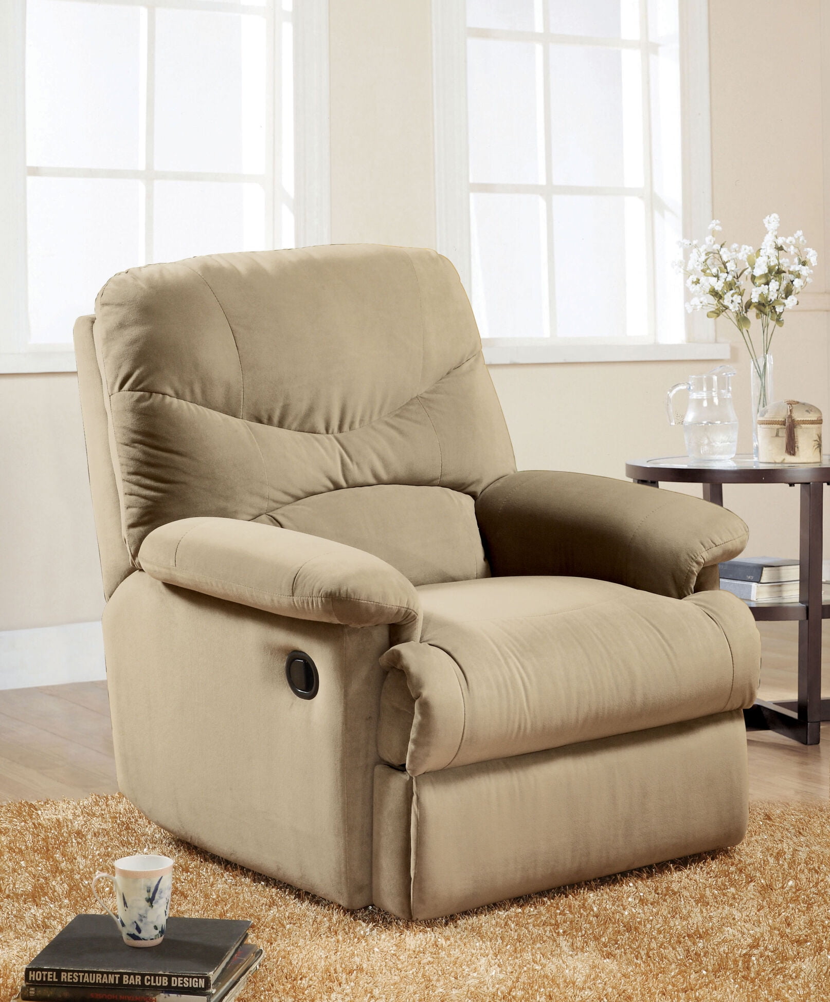 Small Recliners for Small Spaces,Manual Recliner Chairs for Adults ...