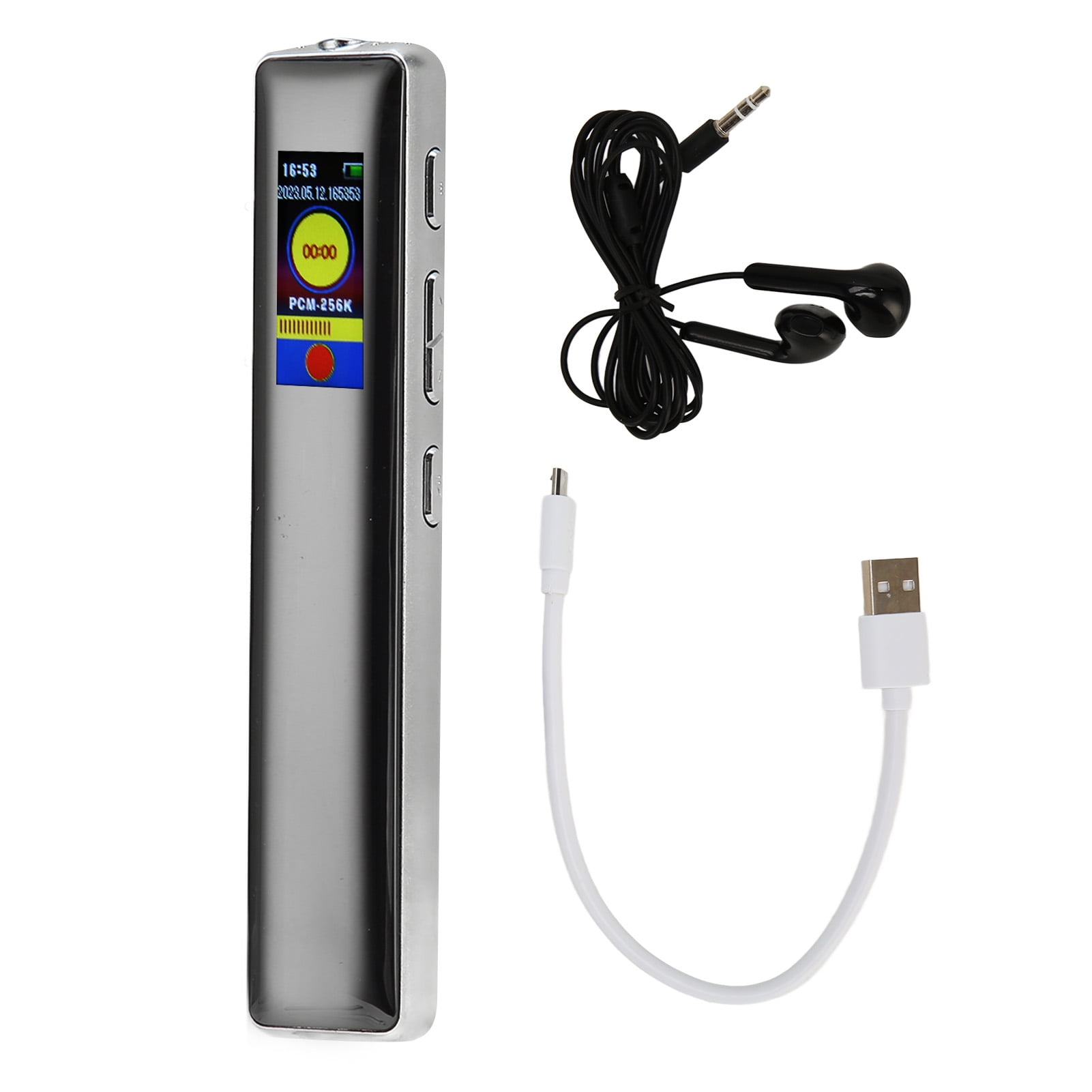 Small Recorder Voice Activated HD Noise Reduction Timing Portable ...