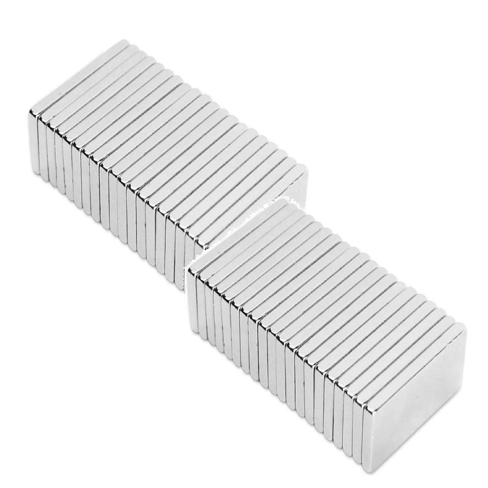 Small Rectangular Super Strong Magnetic Magnet Stone, 0.08X0.79X0.4 ...