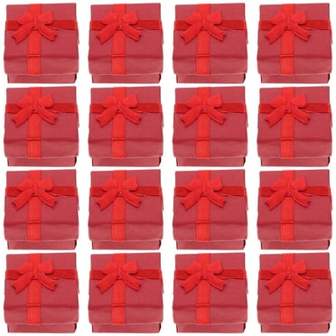 PACKHOME 5 Christmas Gift Boxes 13.5x10x3.5 inches, Red Magnetic Gift ...