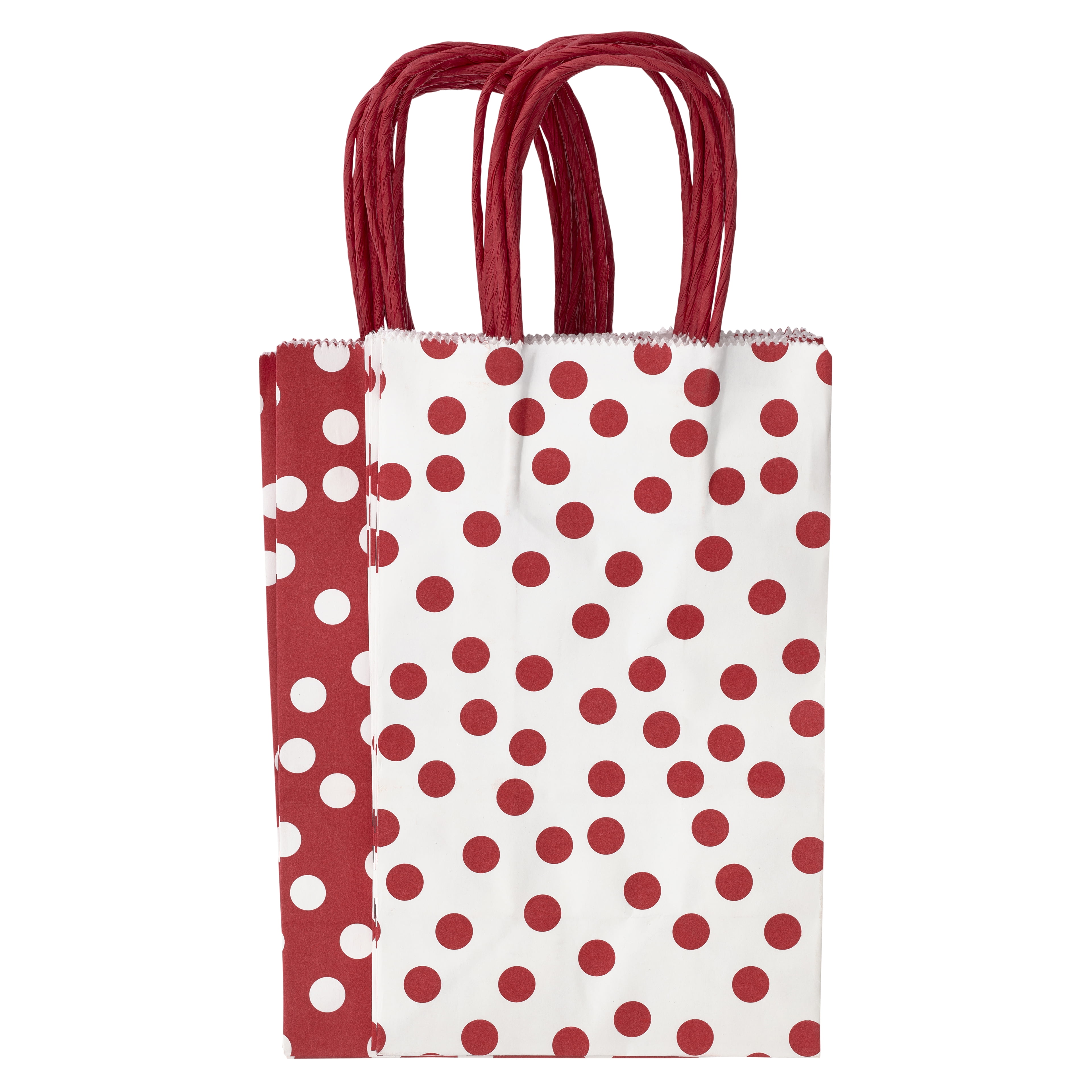 Small Red & White Dots Bags Value Pack by Celebrate It™ - Walmart.com