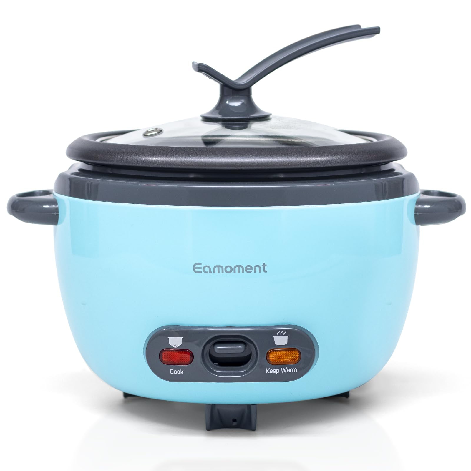 Small Rice Cooker, Portable 3 Cup Cook Rice and Automatic Keep Warm ...