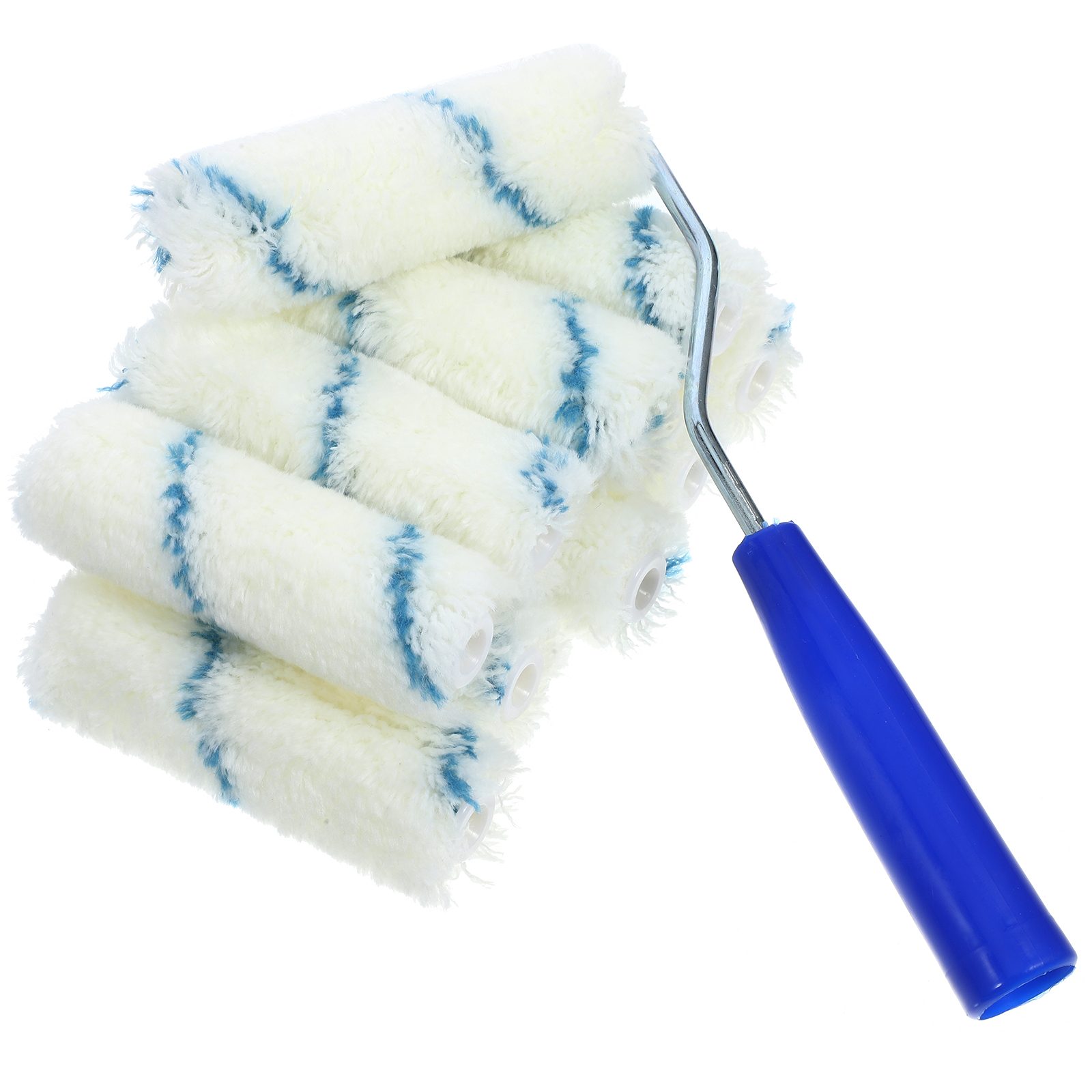 Small Roller Brush Paint Frame Set for Painting House Replacement Heat Shrink Tool Plastic ...