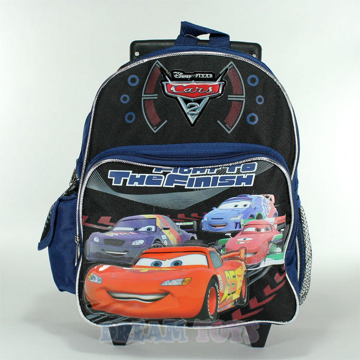 Small Rolling Backpack - - Cars 2 - Fight to The Finish New Bag a00174 ...