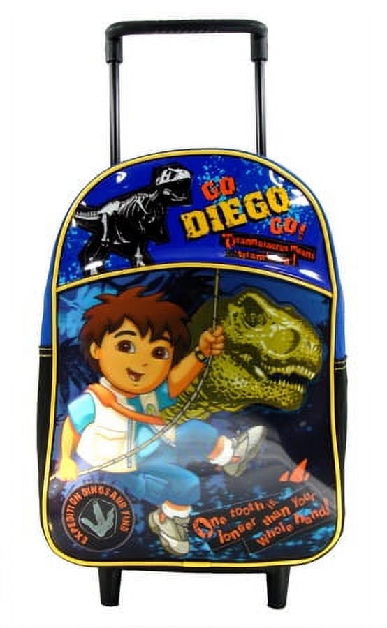 Small Rolling Backpack - - Dinosaur New School Book Bag 242298 ...