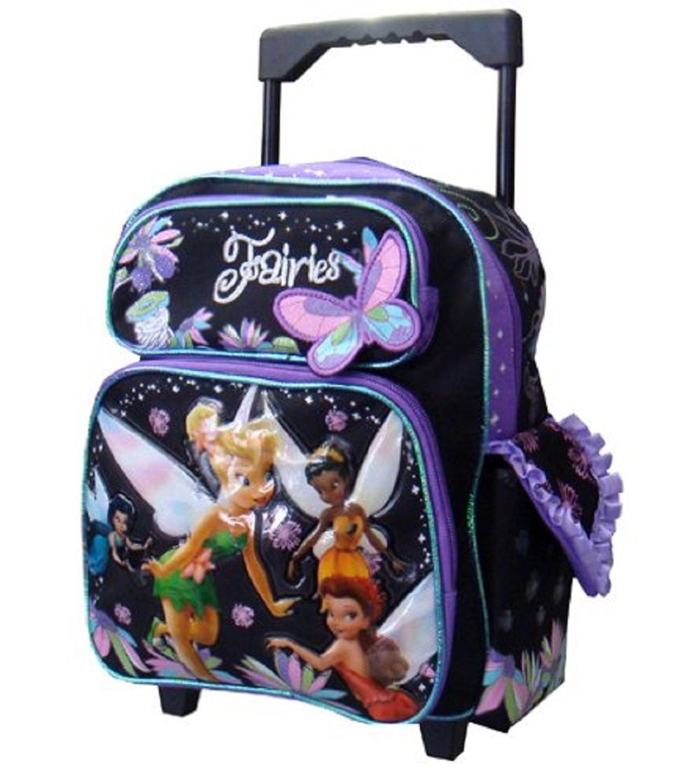 Small Rolling Backpack - - Tinkerbell - Fairies School Bag New 496791 ...