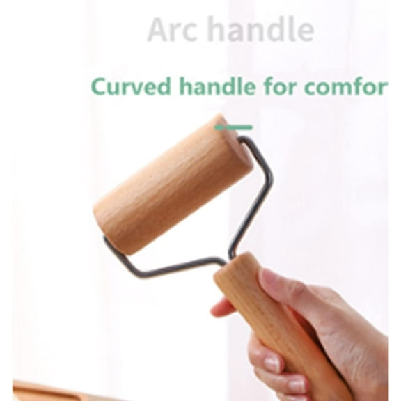 Sioweci Rolling Pin Food Grade Sturdy Construction Wood Multifunctional ...