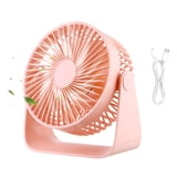 Small Room Air Circulator Fan, 3 Speeds 360° Rotation Table Fan, 30 db ...