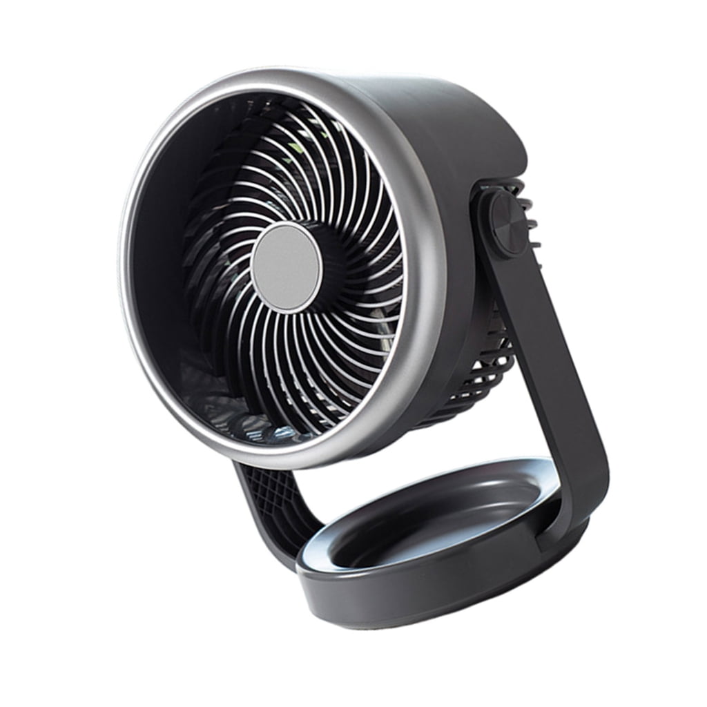 Small Room Air Circulators Fan 4 Speed Table Fan Desk Rechargeable ...