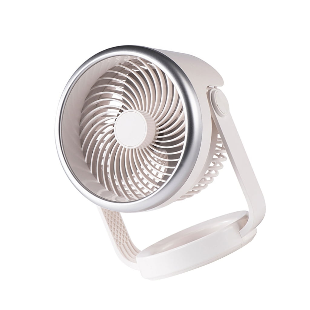 Small Room Air Circulators Fan 4 Speed Table Fan Desk Rechargeable ...