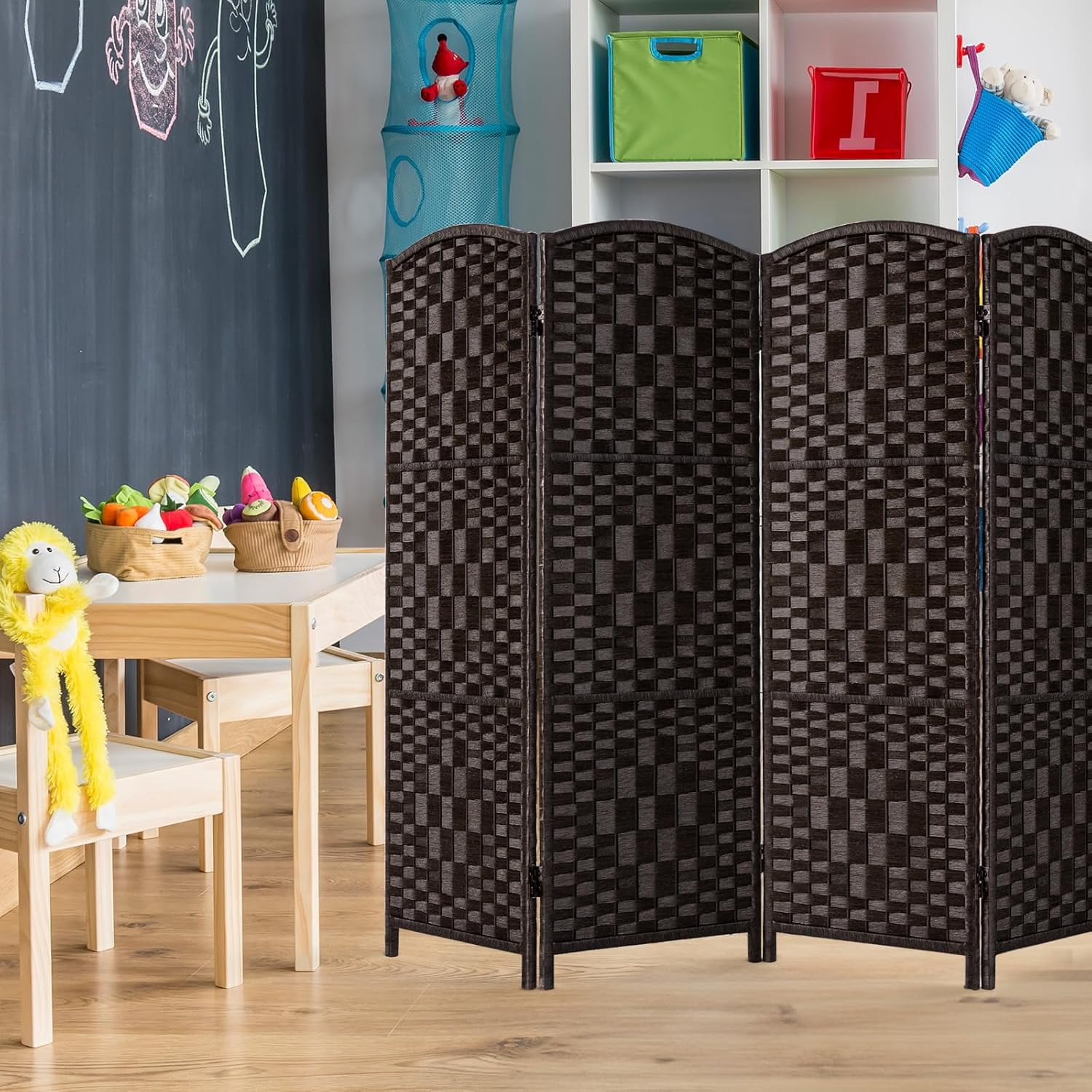 Small Room Divider, Privacy Screen, Short Room Dividers and Folding ...