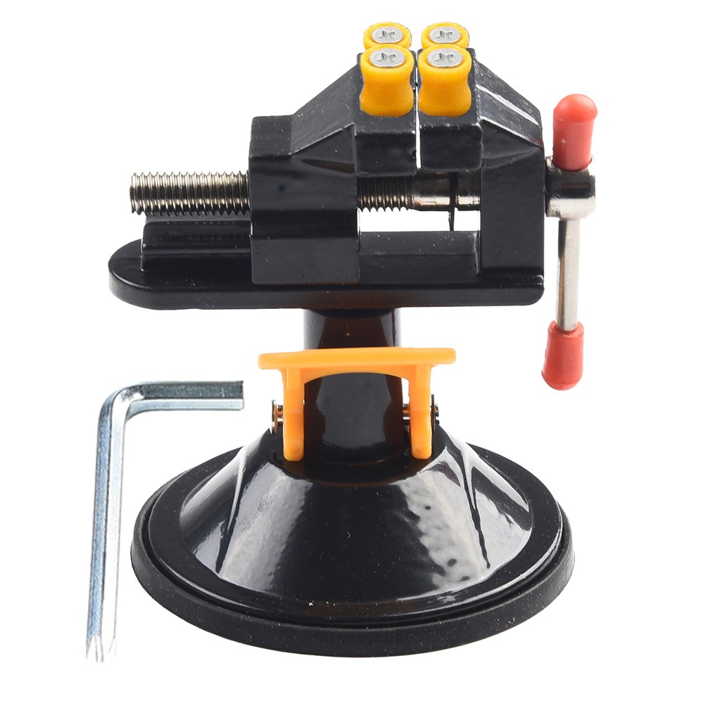 Small Rotating Vice for 360°Swivelling Work 30 MM Suction Cup Vice ...