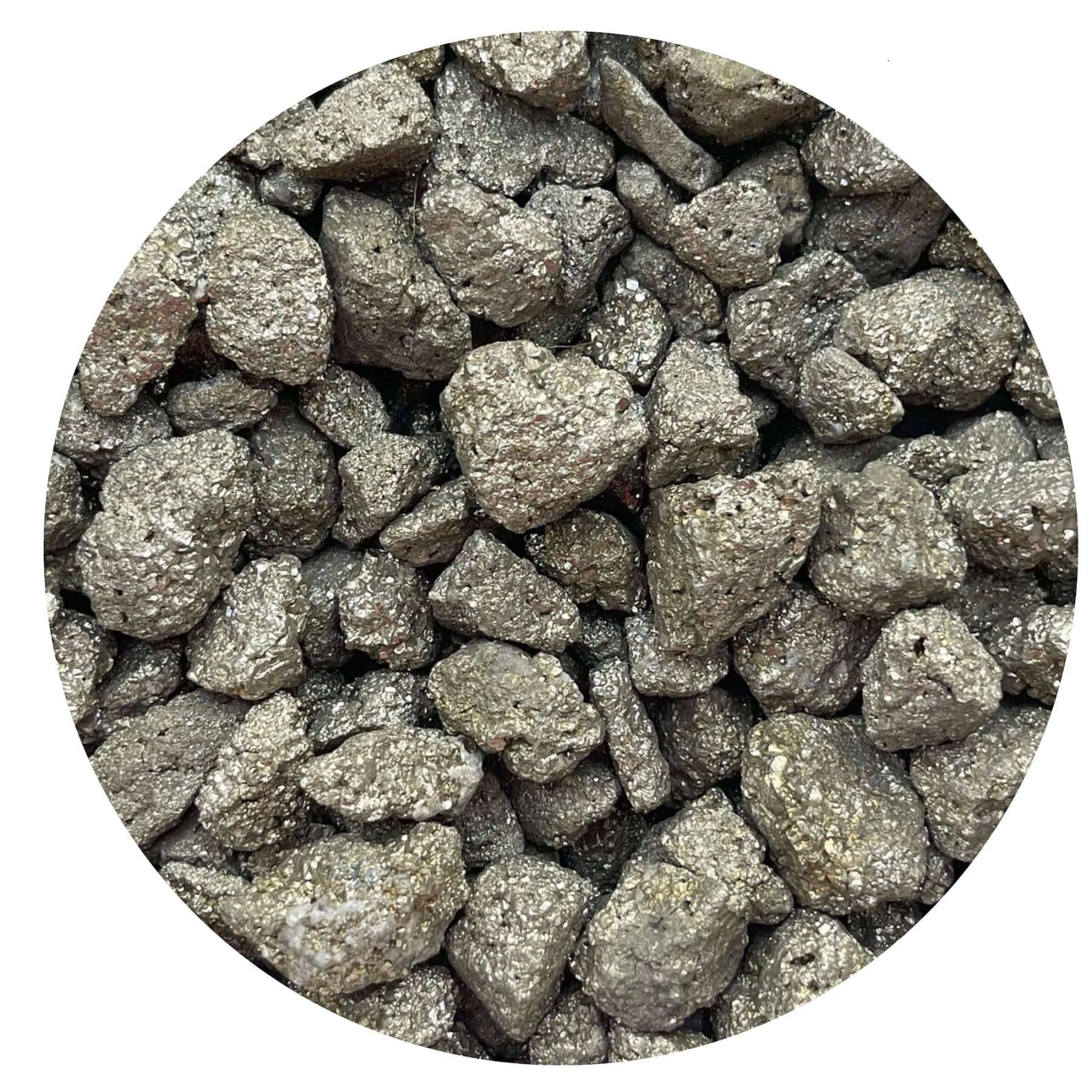 Small Rough Pyrite Stones , 0.5-1" Raw Crystals Pyrite , 5 Pounds ...