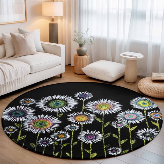 Boho Circle Rug