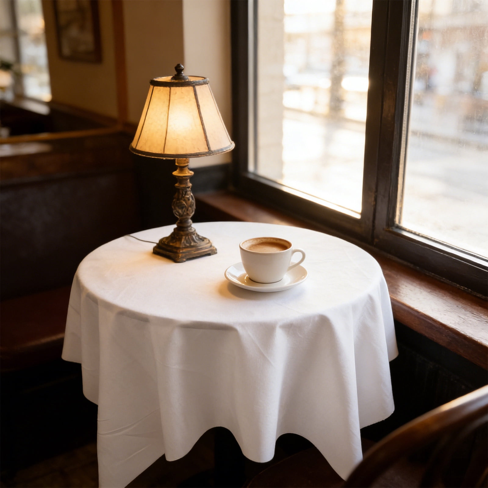 Small Round Tablecloth for Accent Table,3FT Solid Table Cloth Small ...