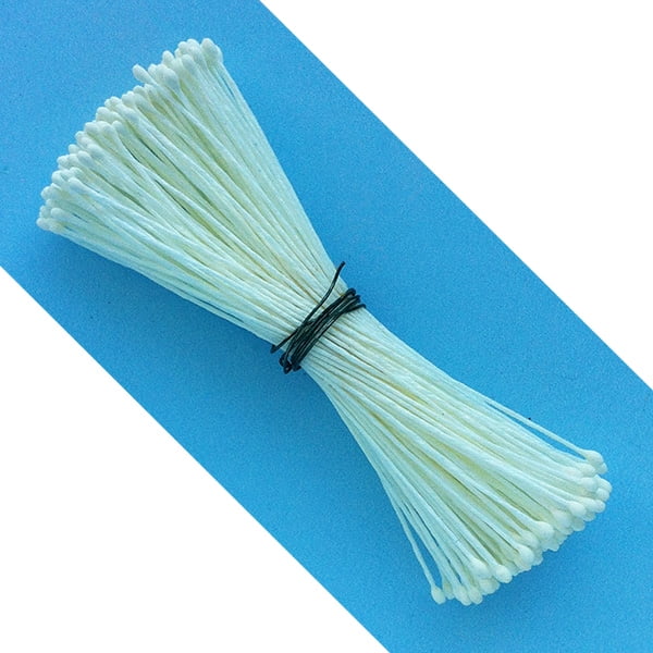 Small Round Tip Flower Stamen (Cream) by World of Sugar Art - Walmart.com