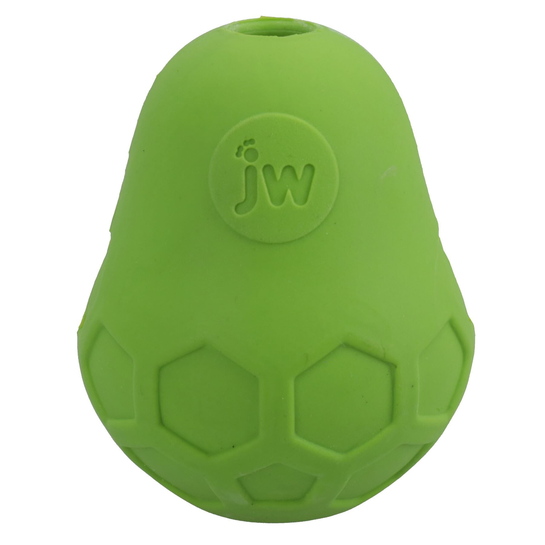 Small Rubber Green Tumble Tease Dog Interactive Play Treat Fillable Toy ...