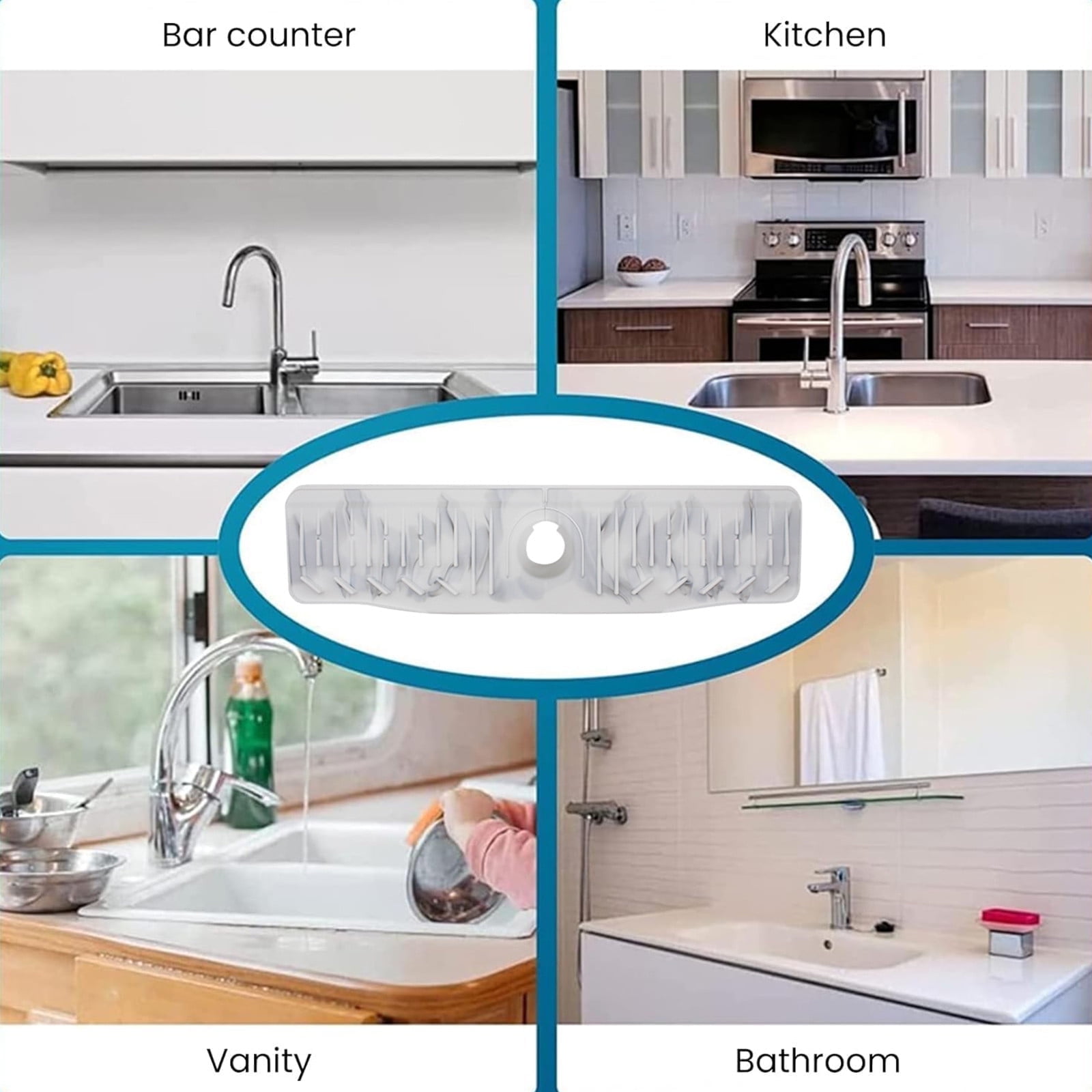 Small Rv Dish Pan Roll up Rack for Kitchen 2 in 1 Storage Rack Holder 2 ...