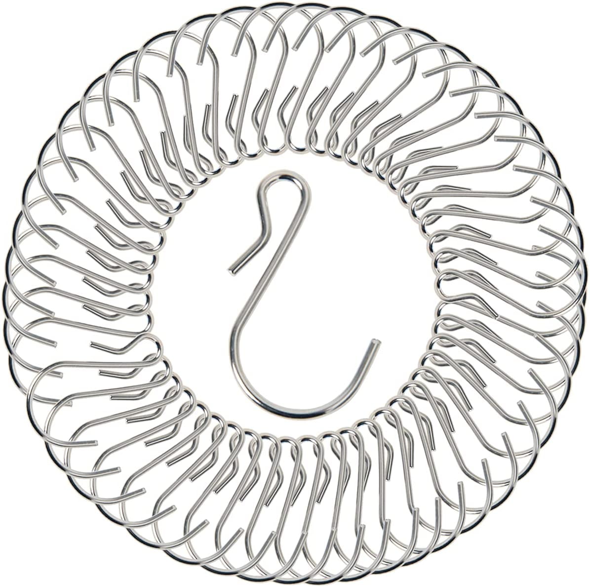 Small S Hooks Stainless Steel, 100pcs S Shaped Metal Hooks Stainless ...