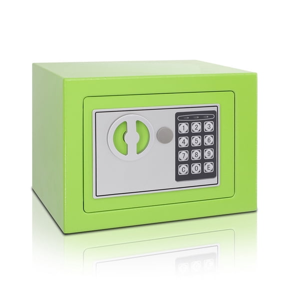 Small Safe Box Digital Password With Key Full Steel Anti Theft Home ...