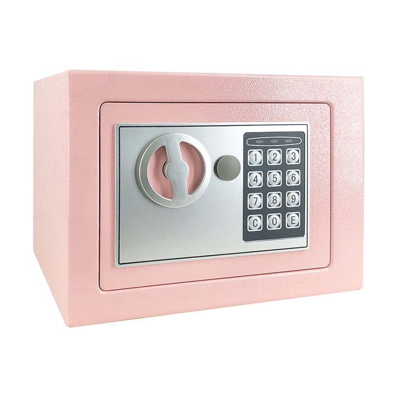 Small Safe Box Digital Password With Key Full Steel Anti Theft Home ...